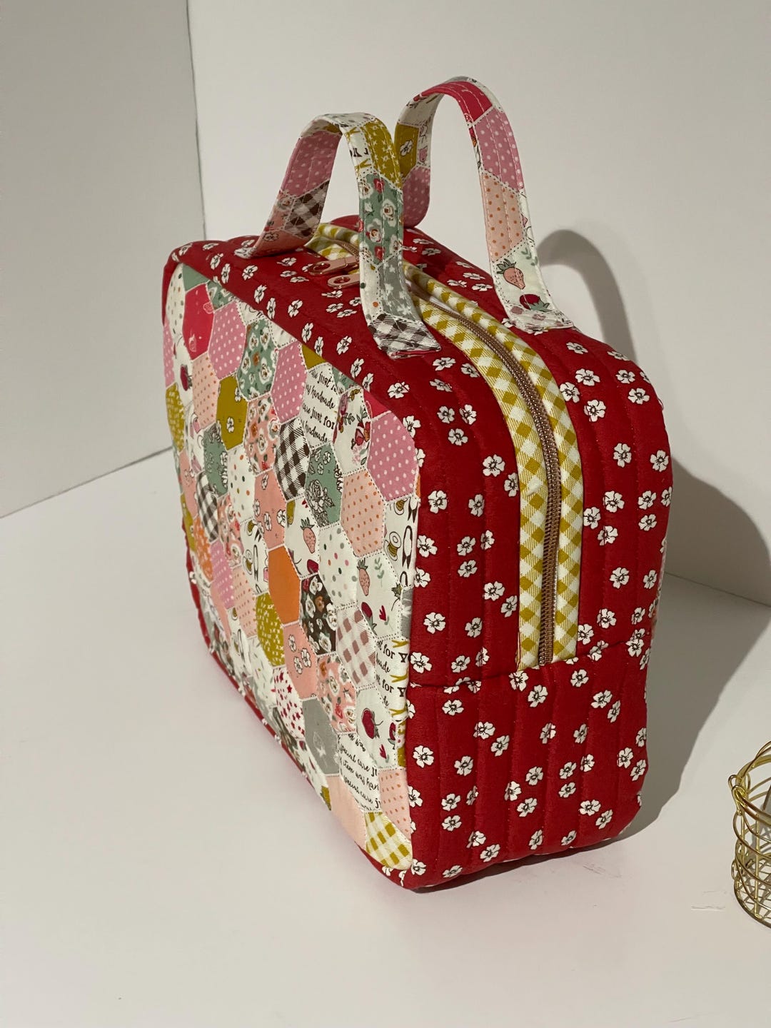 Suitcase Style Storage Bag - Etsy