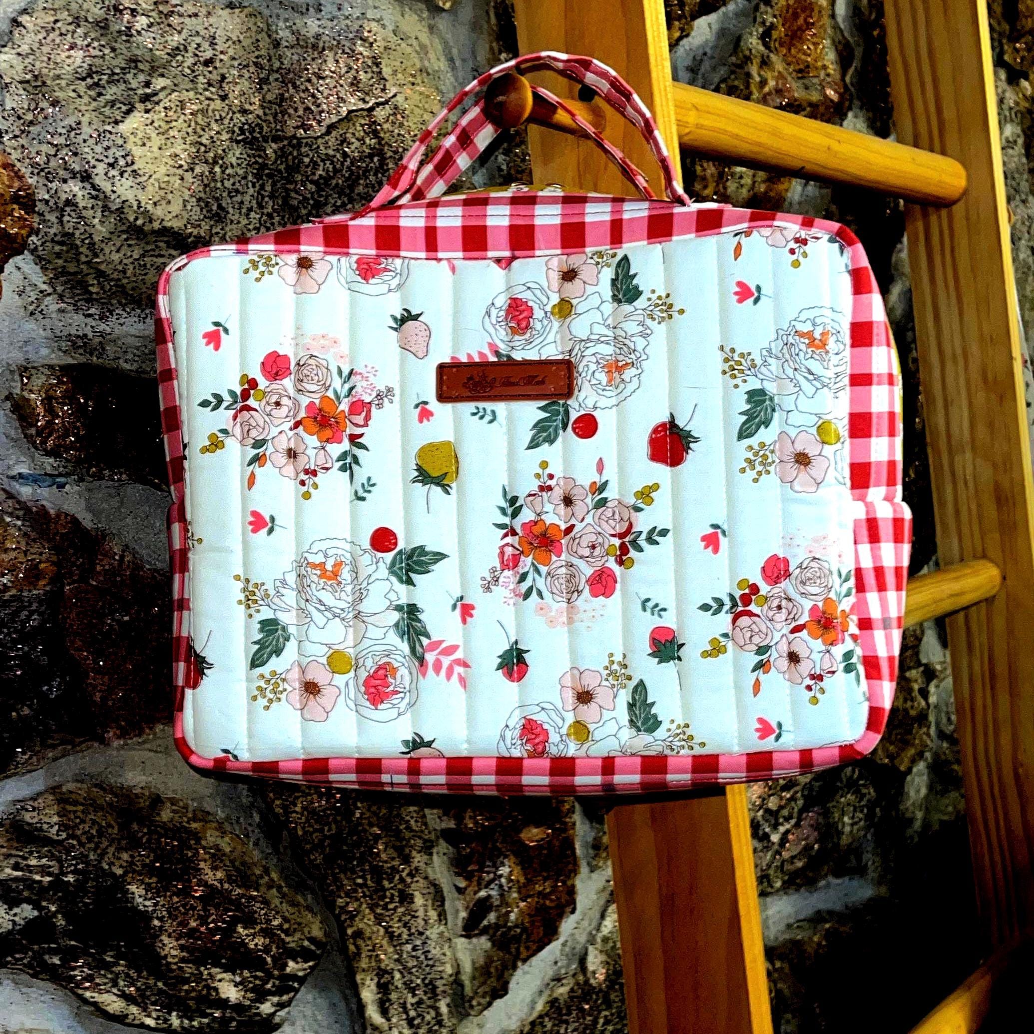 Suitcase Style Storage Bag - Etsy