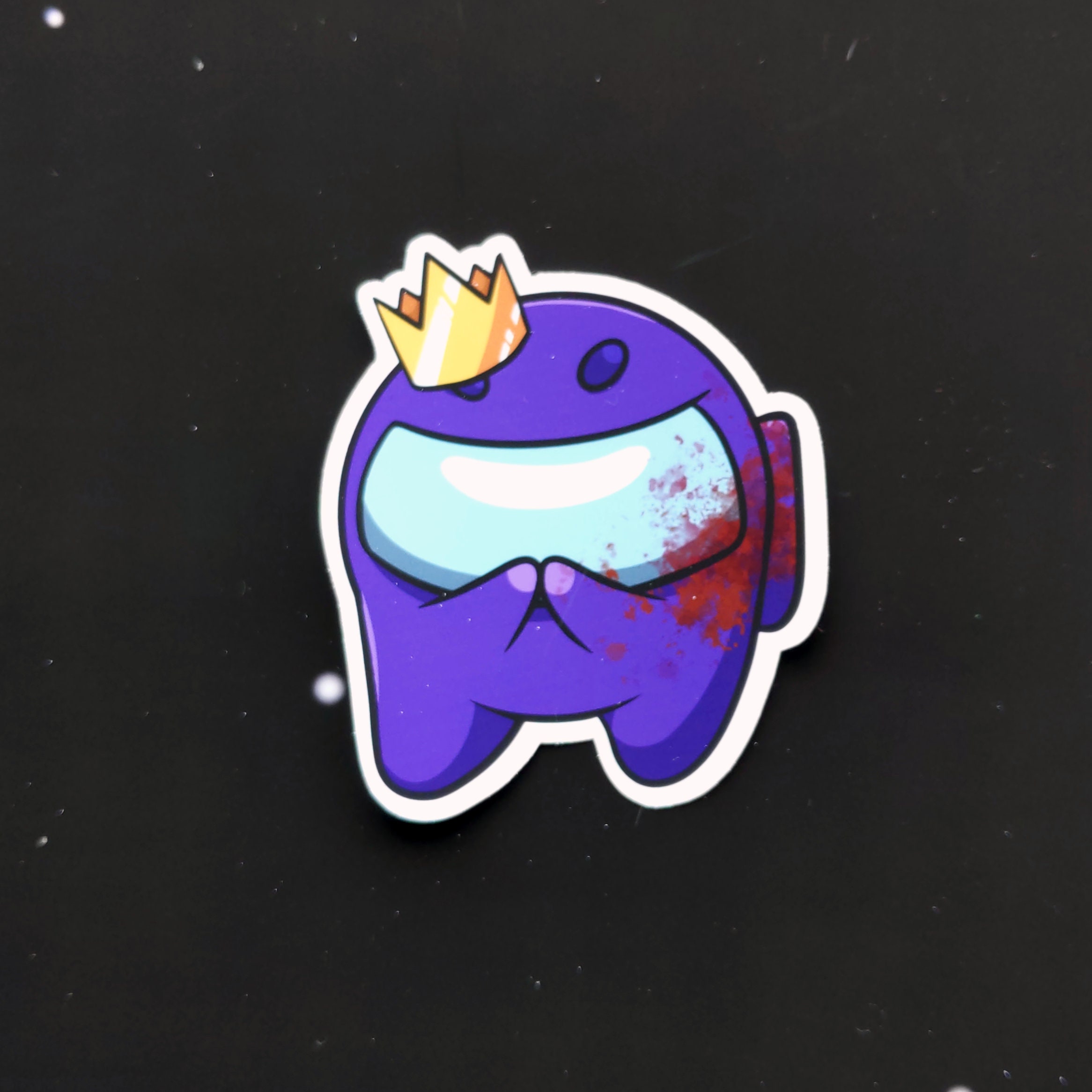 2 Imposter Stickers Among Us Video Game Cute | Etsy