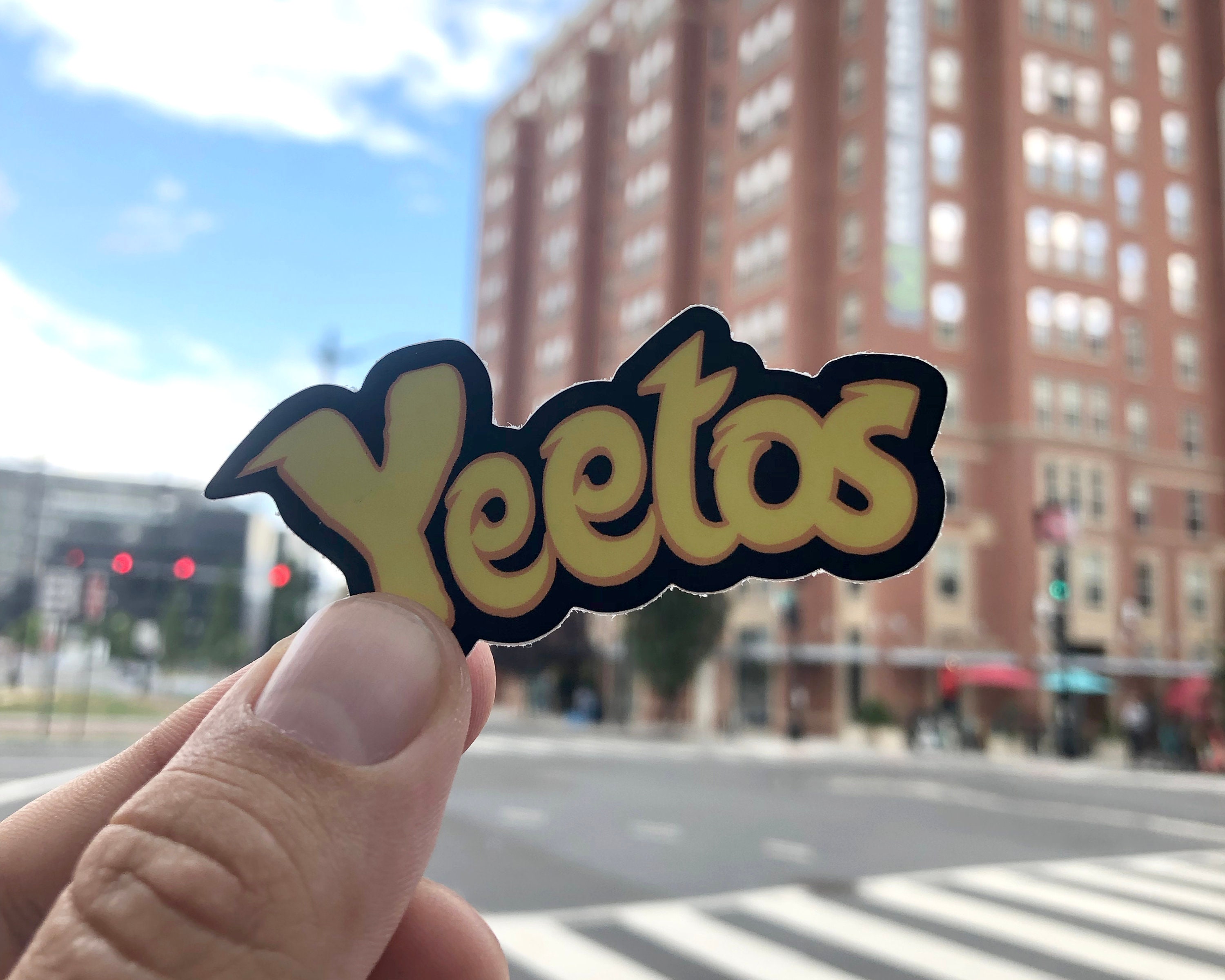 Yeetos - Die Cut Vinyl Sticker. Bumper Sticker. MacBook Decal. Water ...