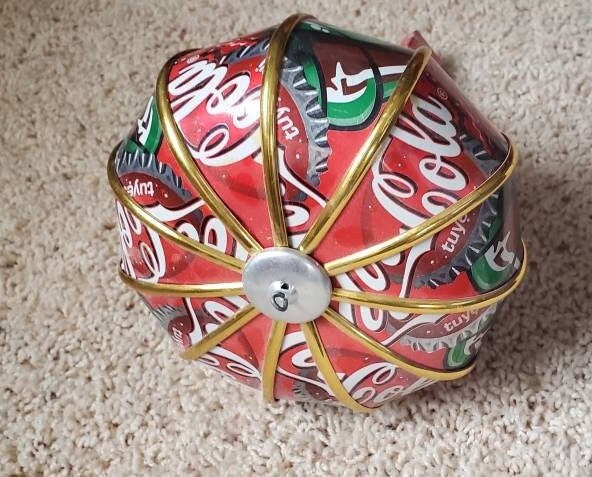 Coca Cola Hanging Hot Air Balloon Etsy