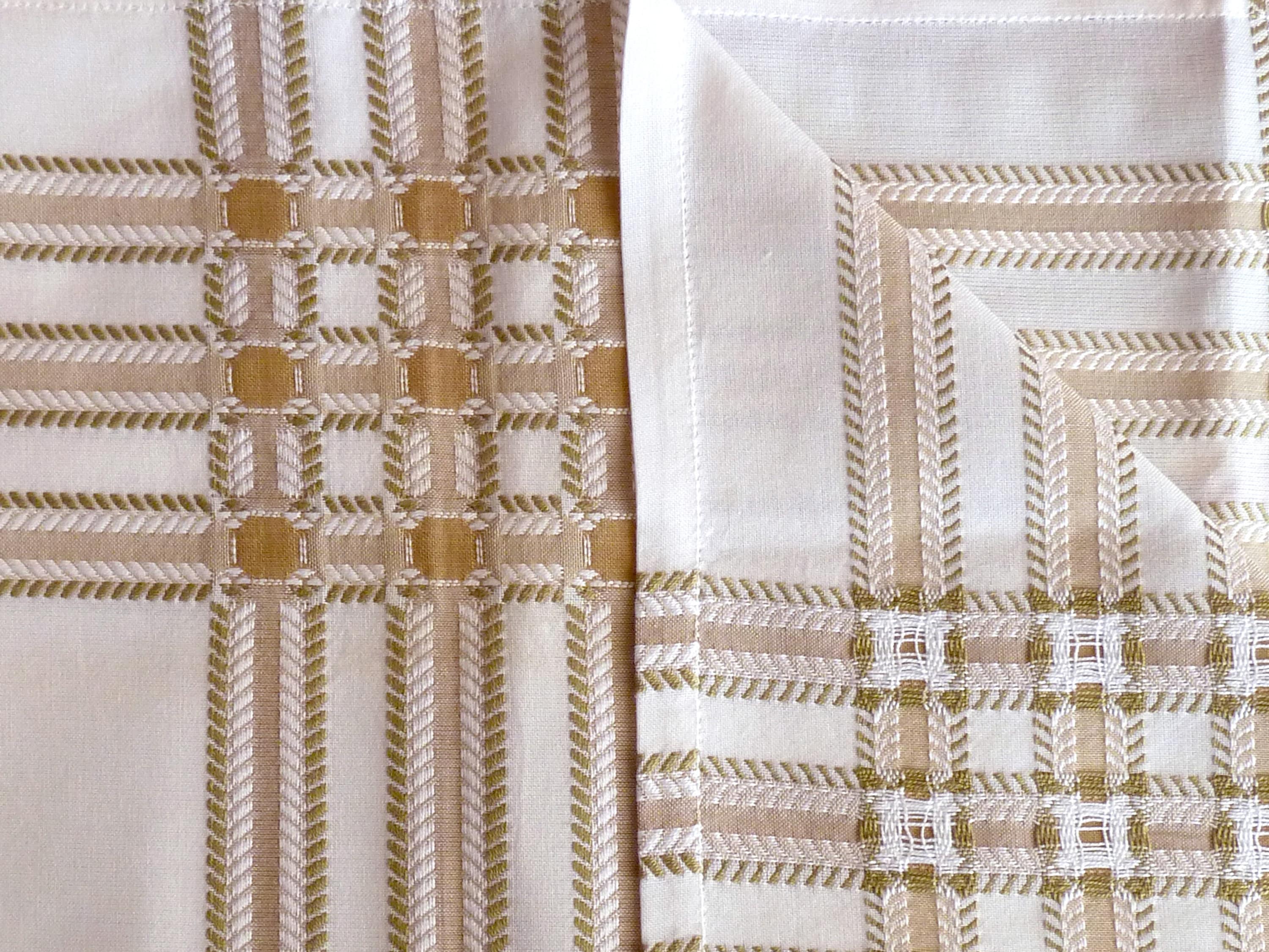 Vintage Embroidered Woven Tablecloth, Handmade Traditional Tablecloth ...