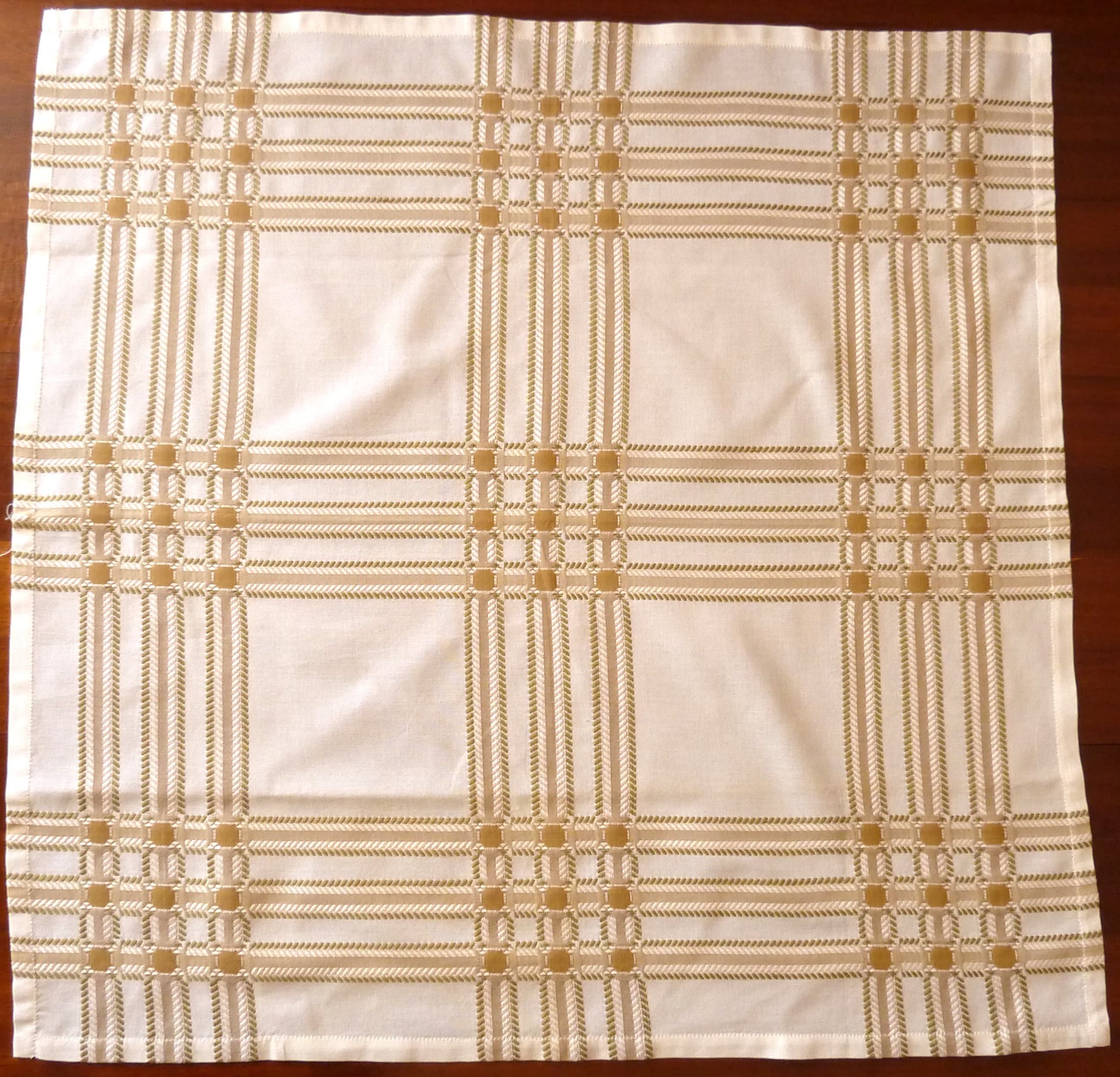 Vintage Embroidered Woven Tablecloth, Handmade Traditional Tablecloth ...