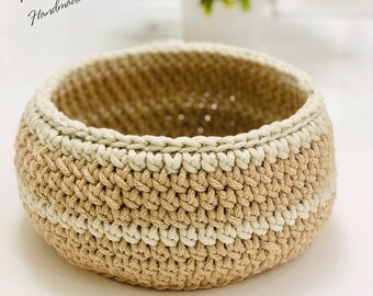 Sea Shell Crochet Basket PDF Pattern Tutorial - Etsy