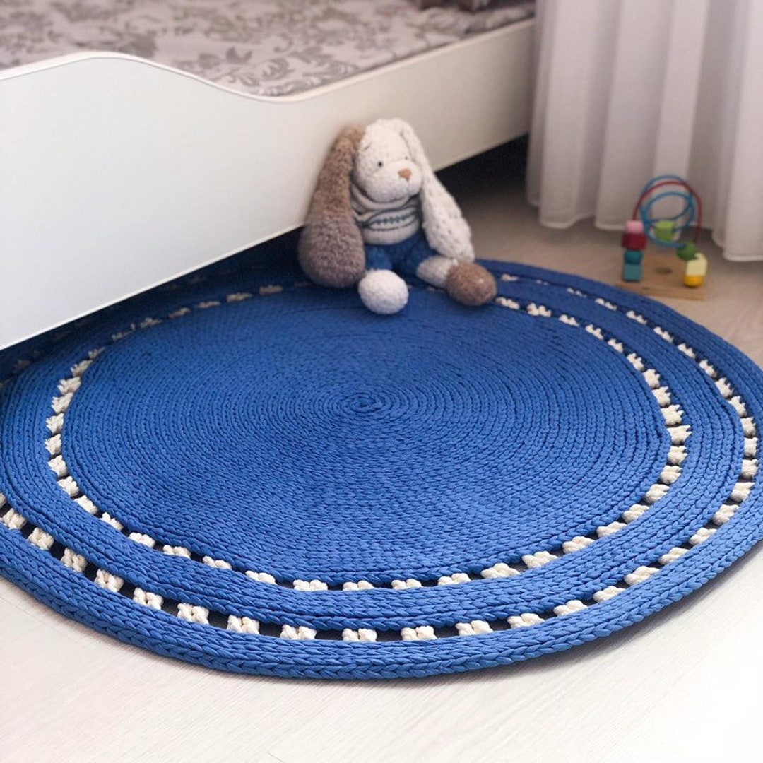 Crochet Rug Tutorial, Carpet Pattern DIY - Etsy