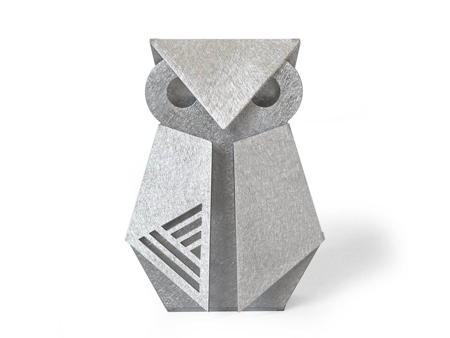 Owl Modern Geometric Figurine - Etsy