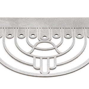 Hamsa Menorah, Modern Hanukiah, Hamsa Hand Menorah, Chanukah Menorah ...