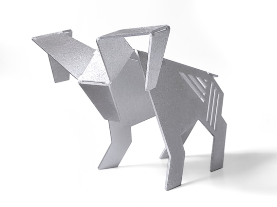 Aries Birthday Gift Geometric Modern Ram Designer Figurine - Etsy