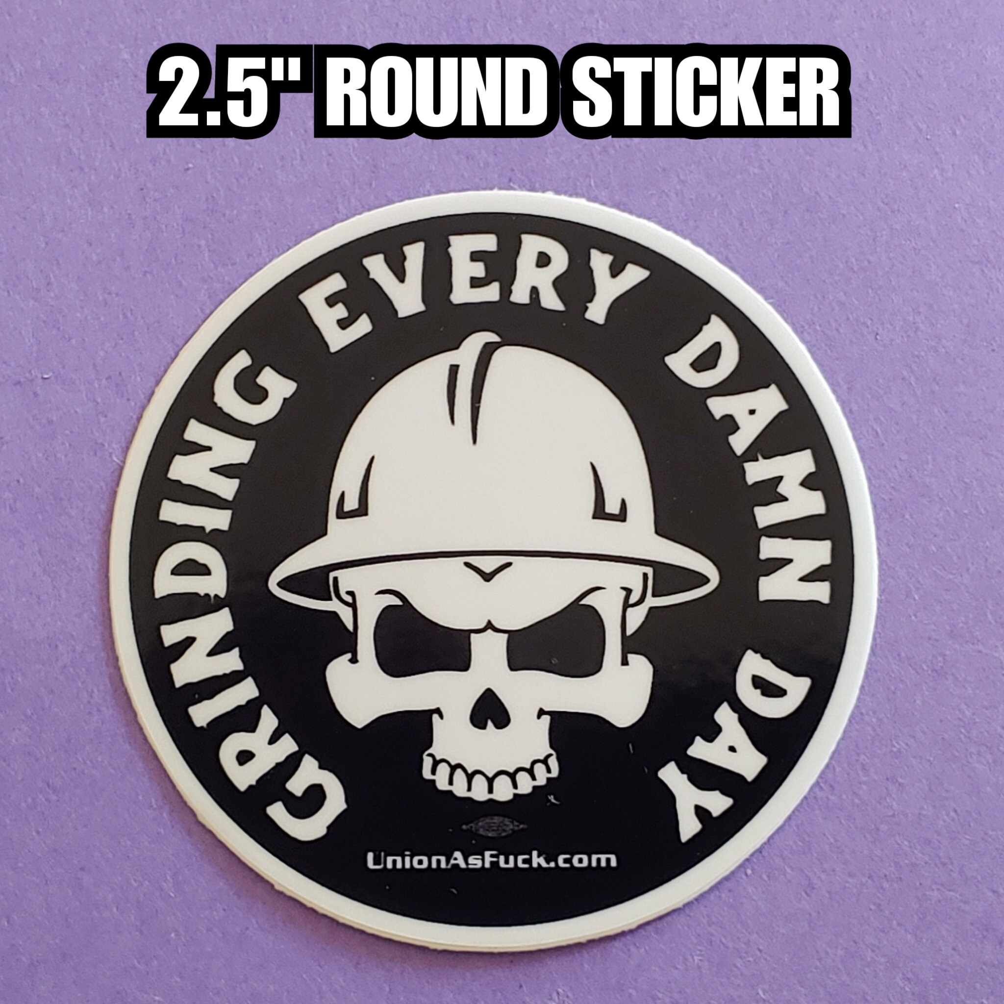 UAF Grinding Every Damn Day Sticker - Etsy