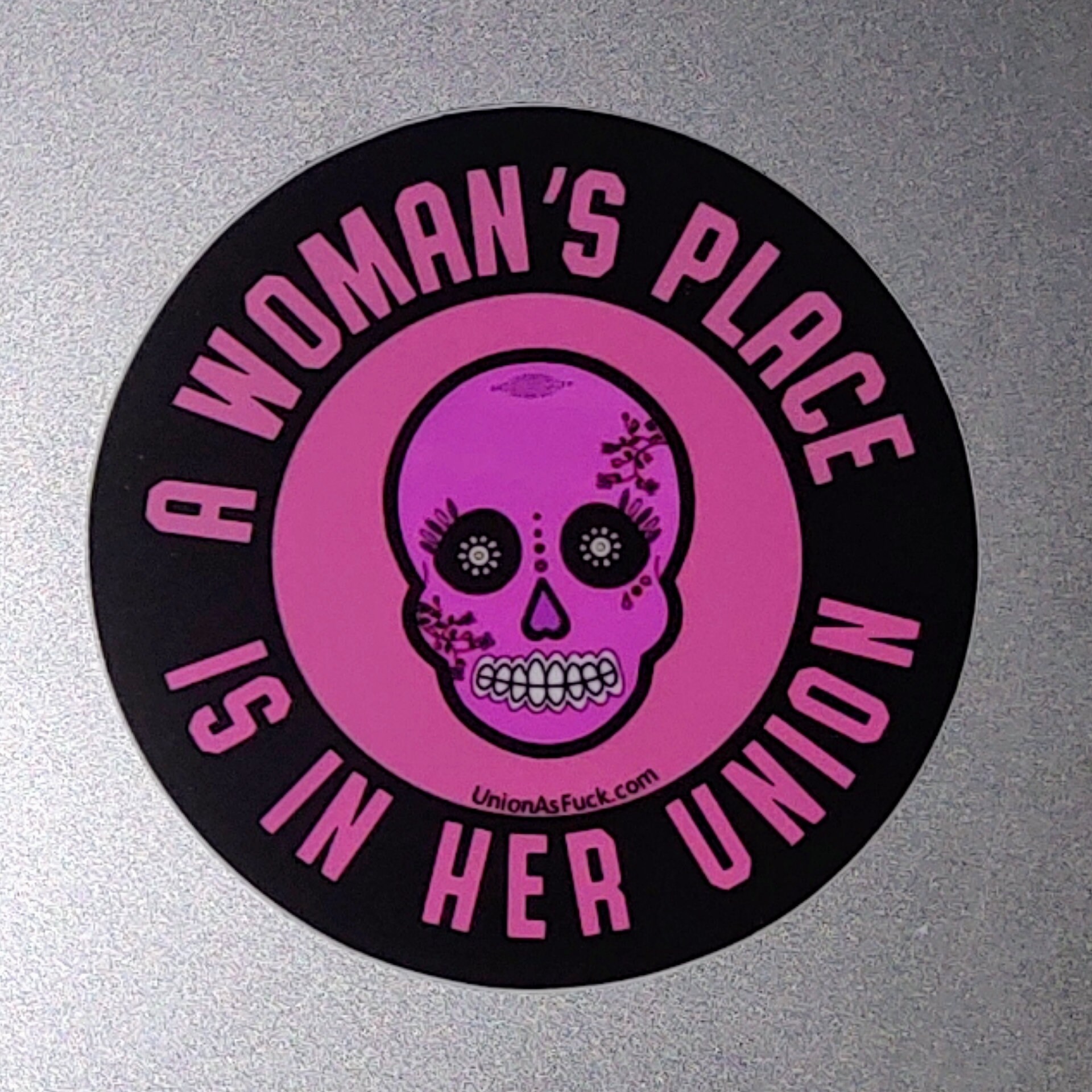 A Woman's Place...In Her Union Sticker | Etsy