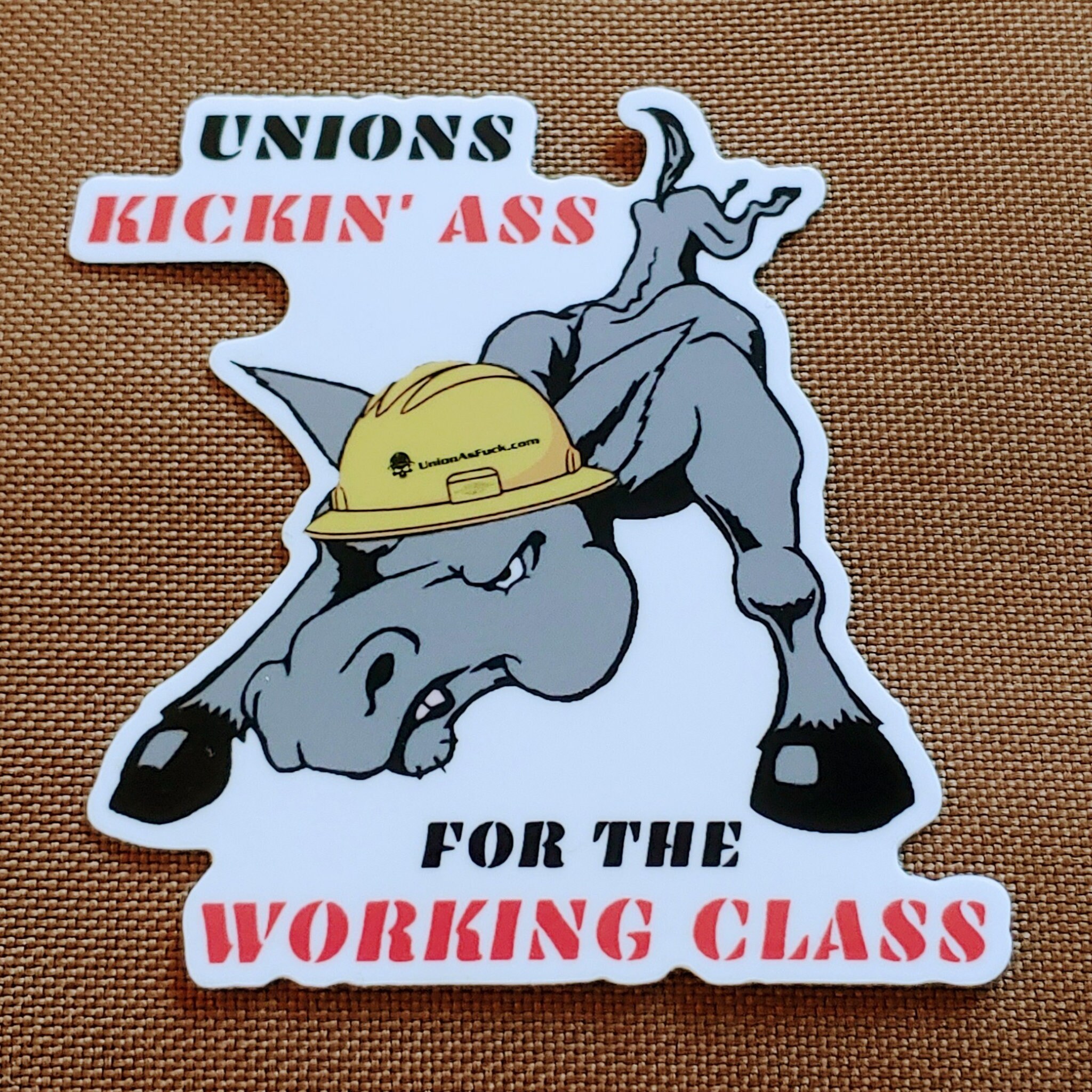 UAF Kickin' Ass Sticker - Etsy