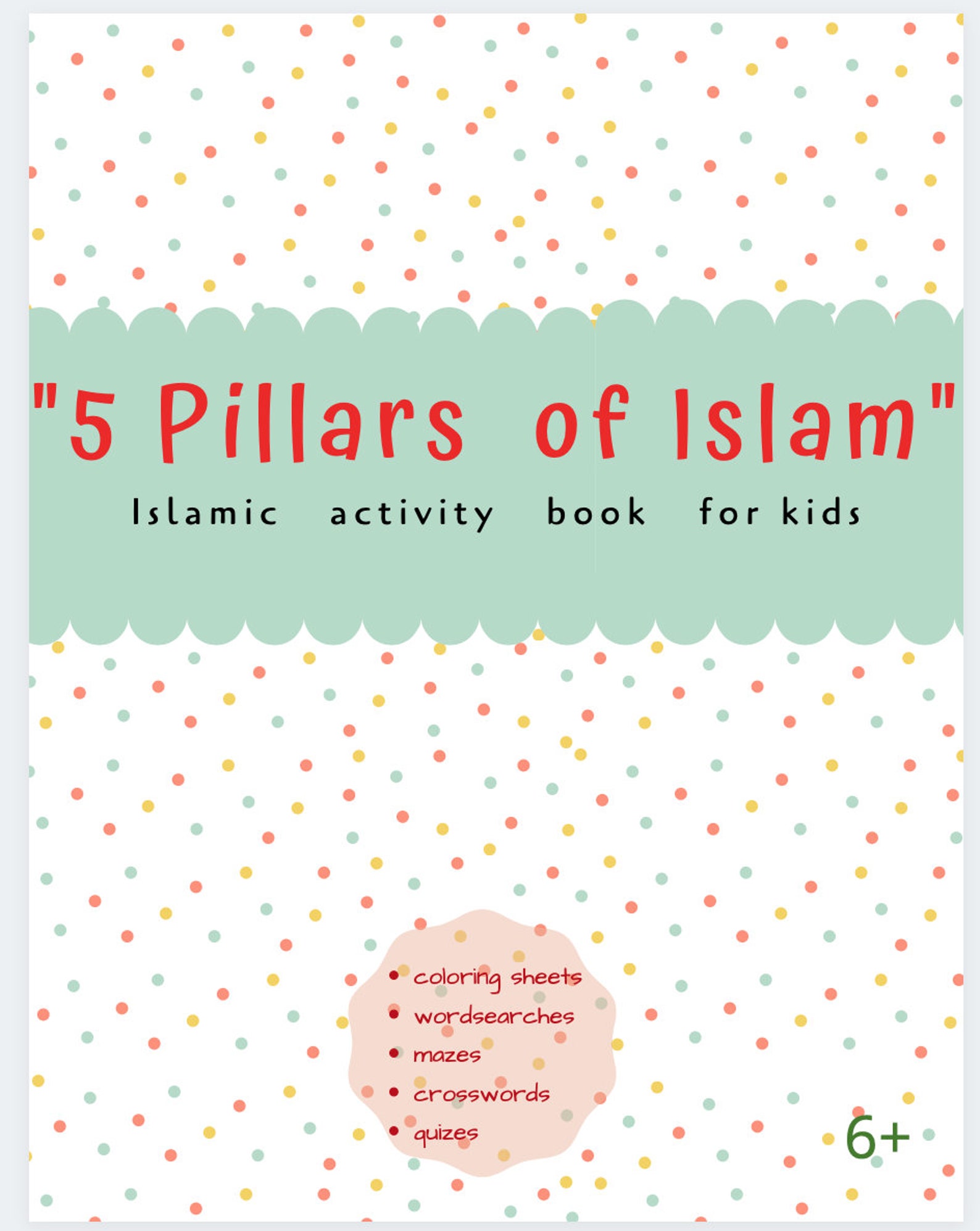 5 Pillars of Islam Activity Book - Etsy