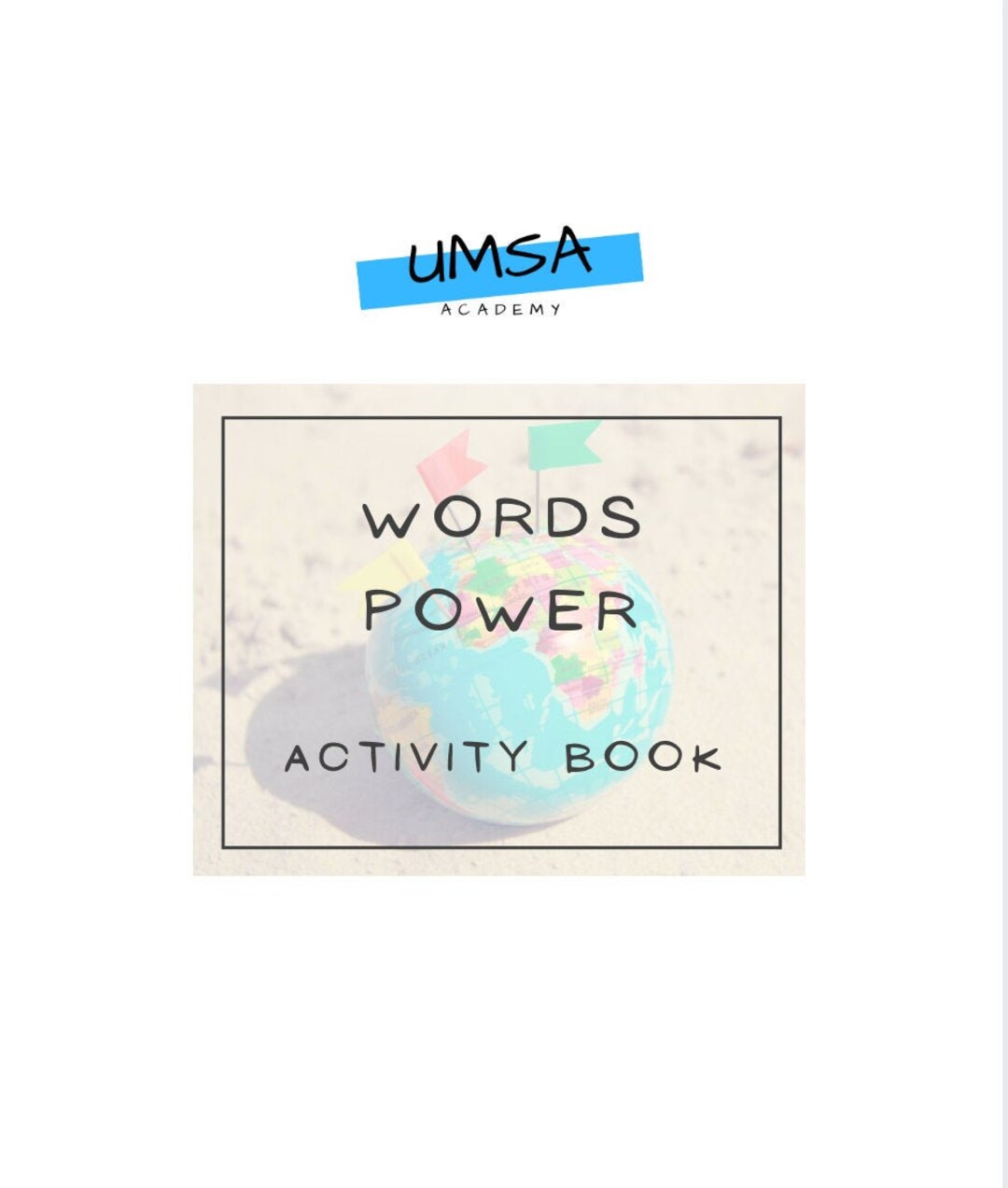 Words Power Vocabulary Practise Worksheets - Etsy