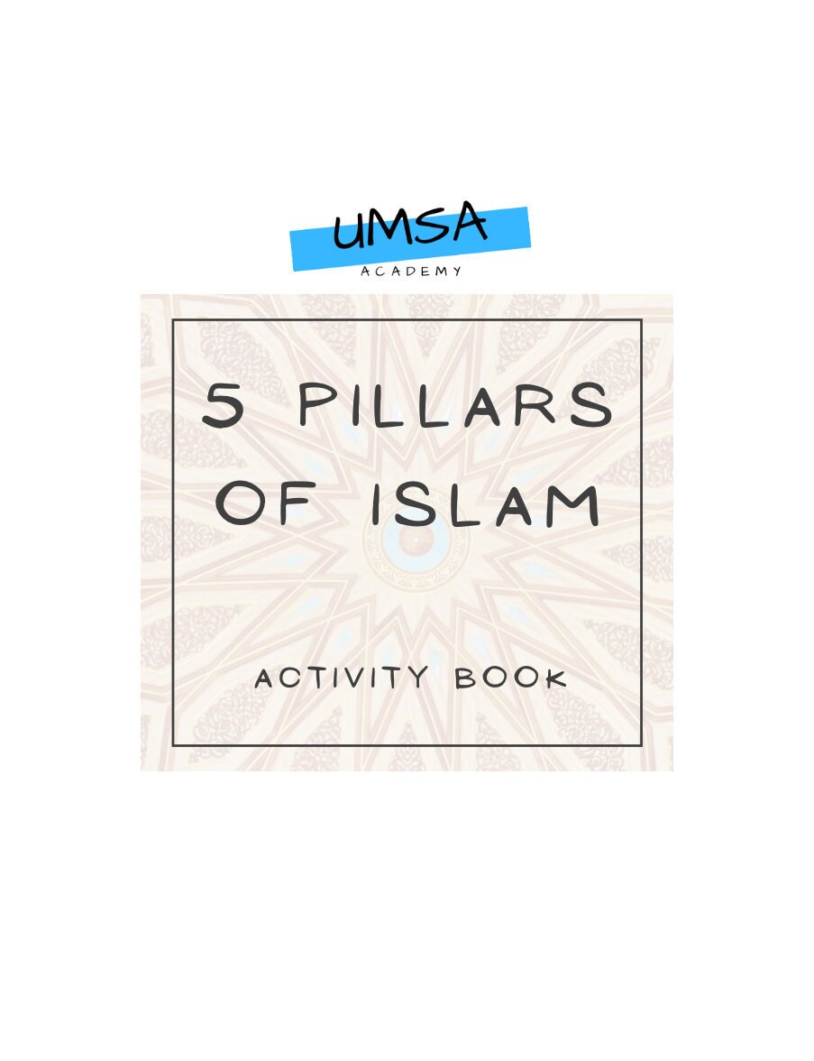5 Pillars of Islam Activity Book - Etsy