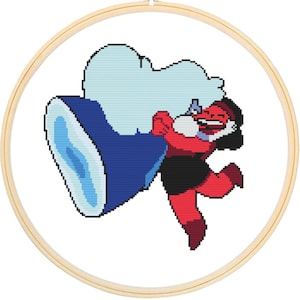 Ruby & Sapphire Steven Universe Cross Stitch Pattern Digital - Etsy
