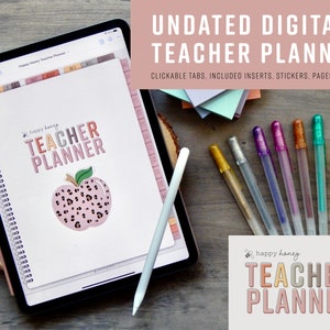 Digital Teacher Planner - Etsy