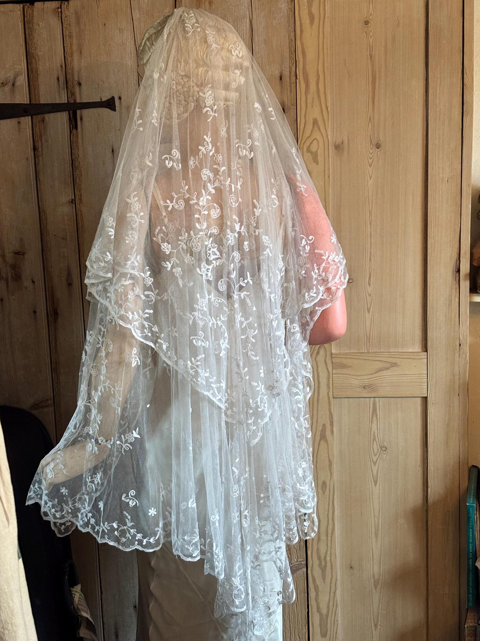 Antique Lace Wedding Veil - Etsy
