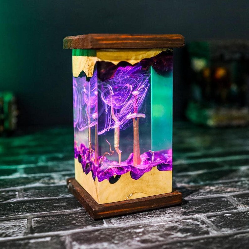 Riptide Percy Jackson Sword Lamp, Mythology Inspired Resin Art Night ...