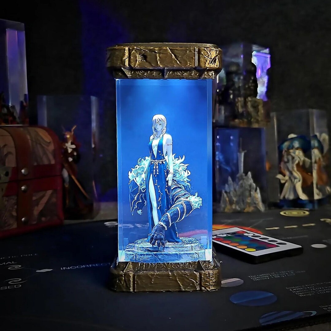Queen Marika Elden Lamp – Anime Resin Night Light – Gift for Elden Fans ...