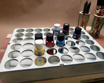 Acrylic Paint Holder Svg | Etsy