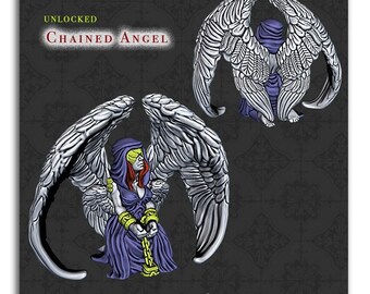 Chained Angel - Etsy