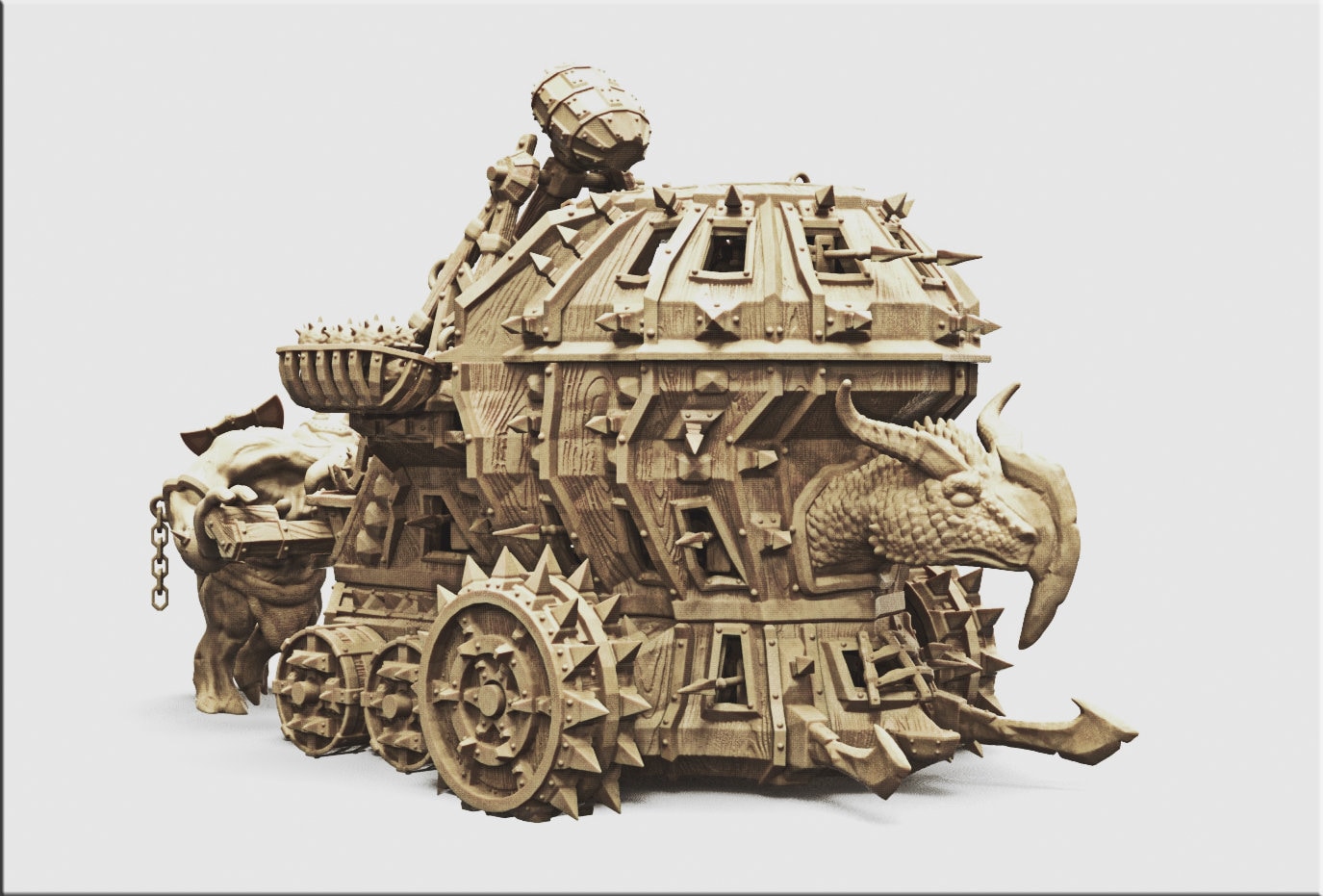 Ares the War Carriage the Convoy Leviathan Fabio - Etsy