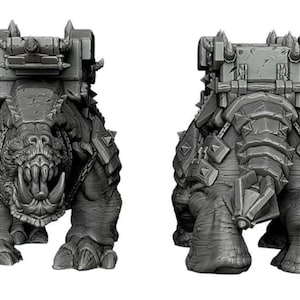 Orkoth - Squiggoth - Squig - Ork Mount - Wargaming Monster | D&D - Etsy