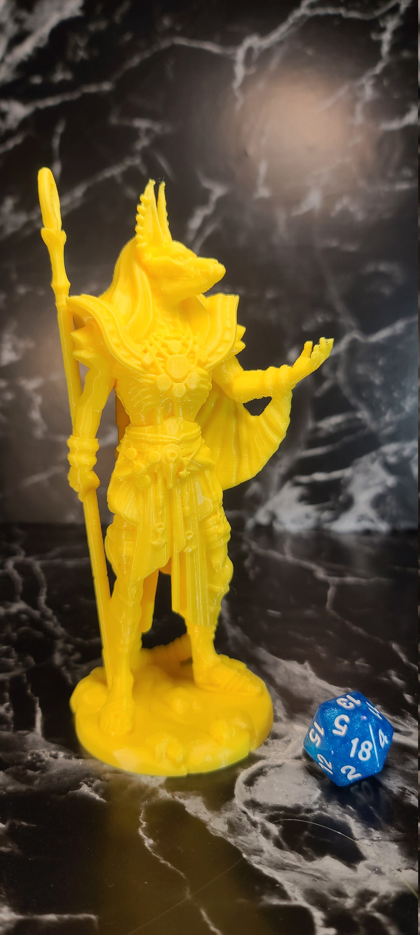 Anubis DnD Dungeons and Dragons Pathfinder Dark Fantasy | Etsy