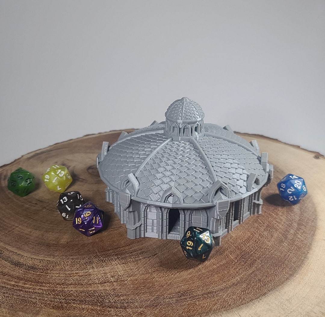Atlantis House 1 | Dark Realms Forge - TTRPG - Tabletop Terrain - Etsy