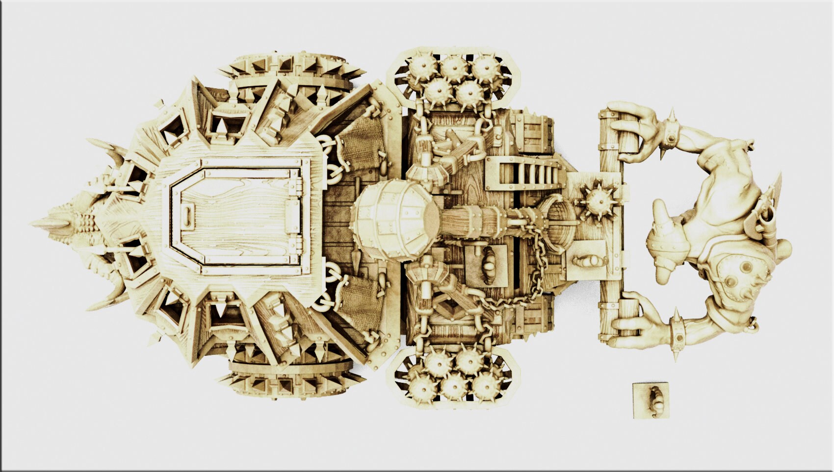 Ares the War Carriage the Convoy Leviathan Fabio - Etsy