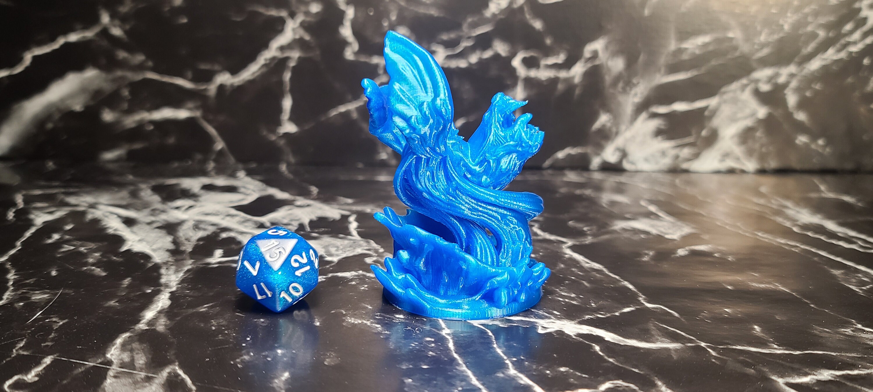 Water Elemental dnd Dungeons and Dragons Pathfinder Dark | Etsy