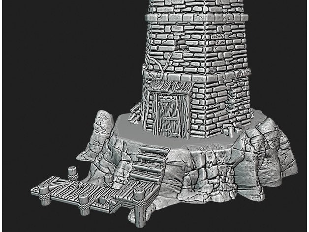 Abandoned Lighthouse | EC3D | Dnd, 5E, Dungeons and Dragons, Pathfinder ...