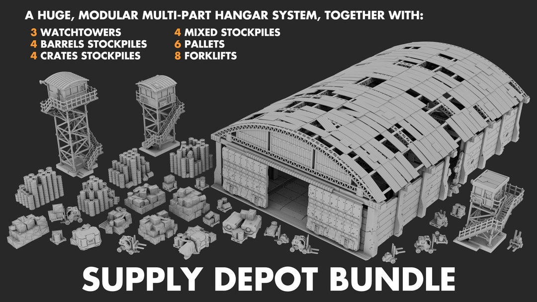Logistics Depot Bundle - Full Spectrum Dominance - Battlefields of ...