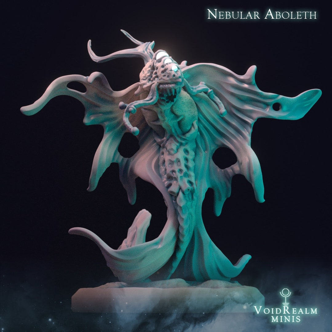 Aboleth of the Astral Sea Nebular Aboleth RESIN Voidrealm Minis ...