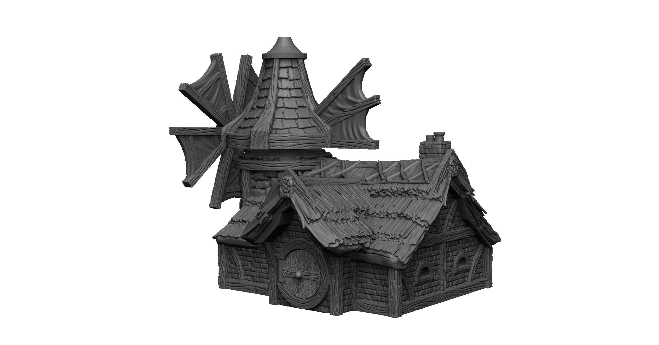 Shirelands Halfling Windmill | 5E, Dungeons and Dragons, Pathfinder, Frostgrave, Mordheim, Death ...