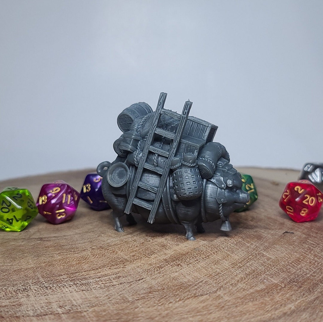 Pack Pig - 2 Versions - Heros and Henchmen - RESIN - Rocket Pig Games D ...