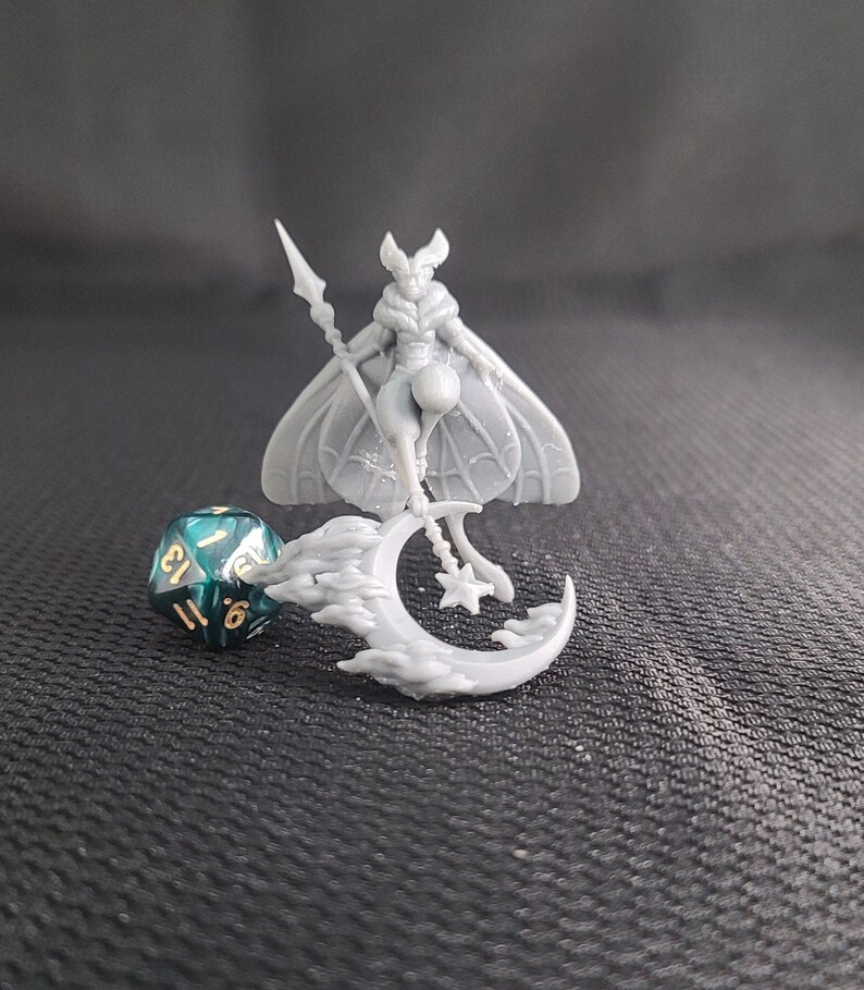 Noctuoidea owlet Moth Rogue Priestess Mage - Etsy