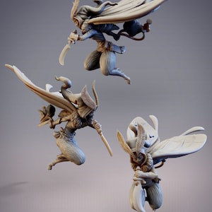 Noctuoidea "owlet" Moth Rogue, Priestess, Mage, Scout | Mothfolk - Etsy