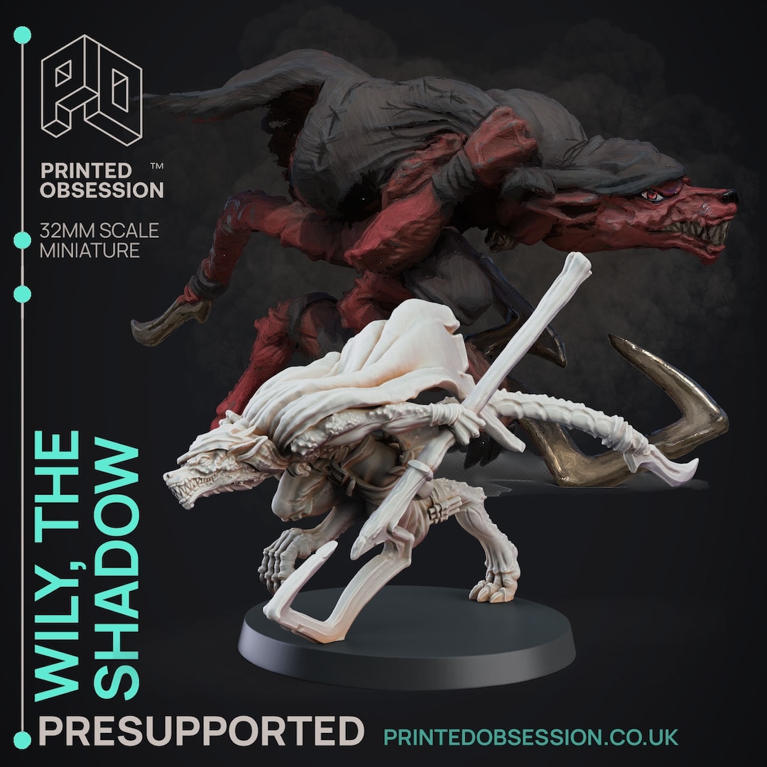 Wily, the Shadow | Kobold | Deity Fight Club | Kurtulmak | RESIN ...