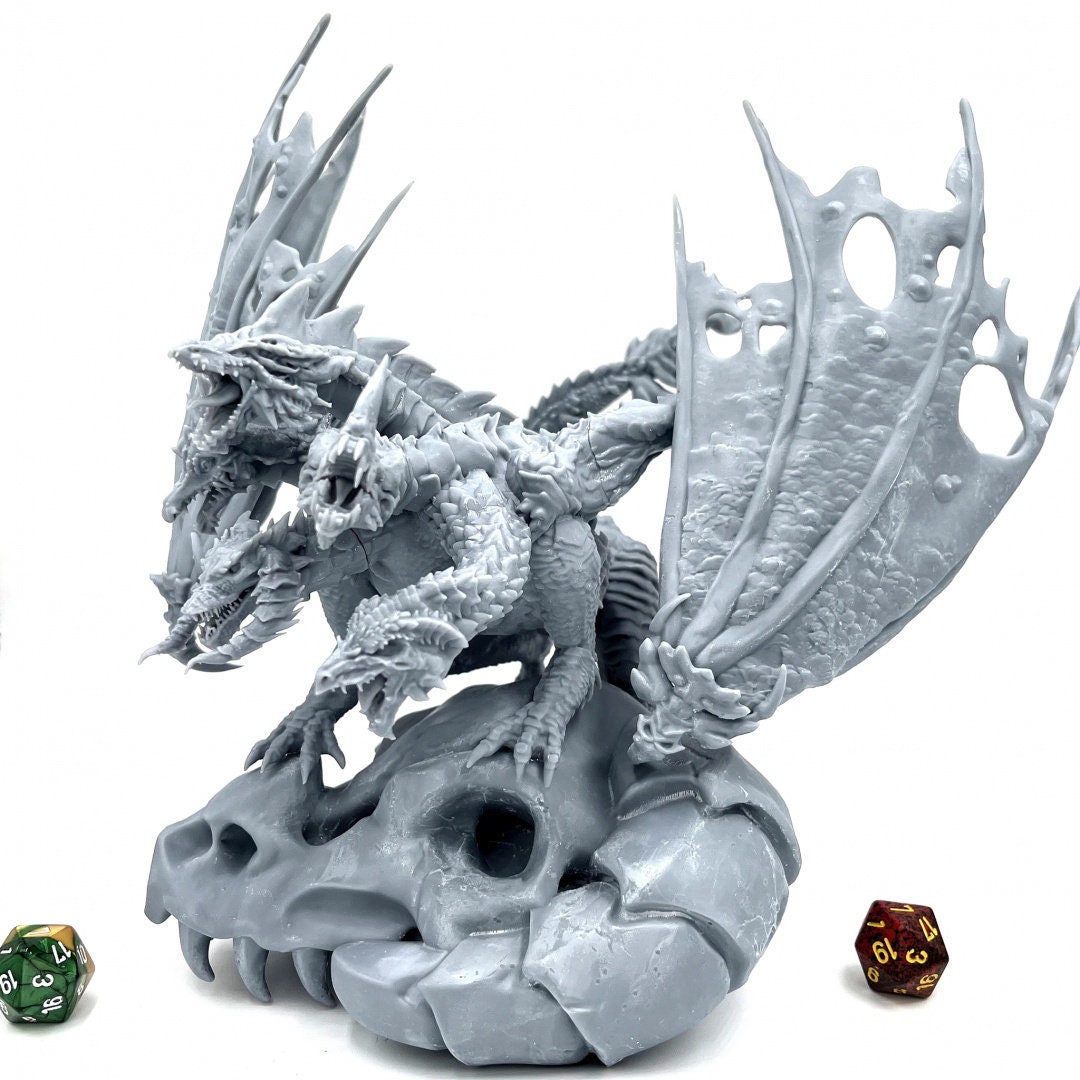 Tiamat, the 5-headed Dragon | Boss Dragon | RESIN | Dungeons and ...