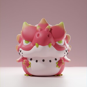 Fruit Dragons - Banana, Dragonfruit, Watermelon, Pineapple | Grumpii | Chonki Boi Mini | Art Toy ...