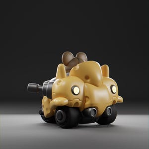 Cheezii – the Cheese Rider | Armored Beasts| Grumpii | Chonki Boi Mini ...