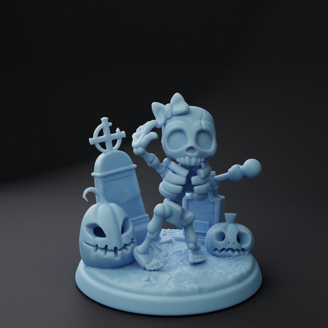Mary the Skeleton | 32mm | RESIN | Twin Goddess Minis- Forgotten Realms ...