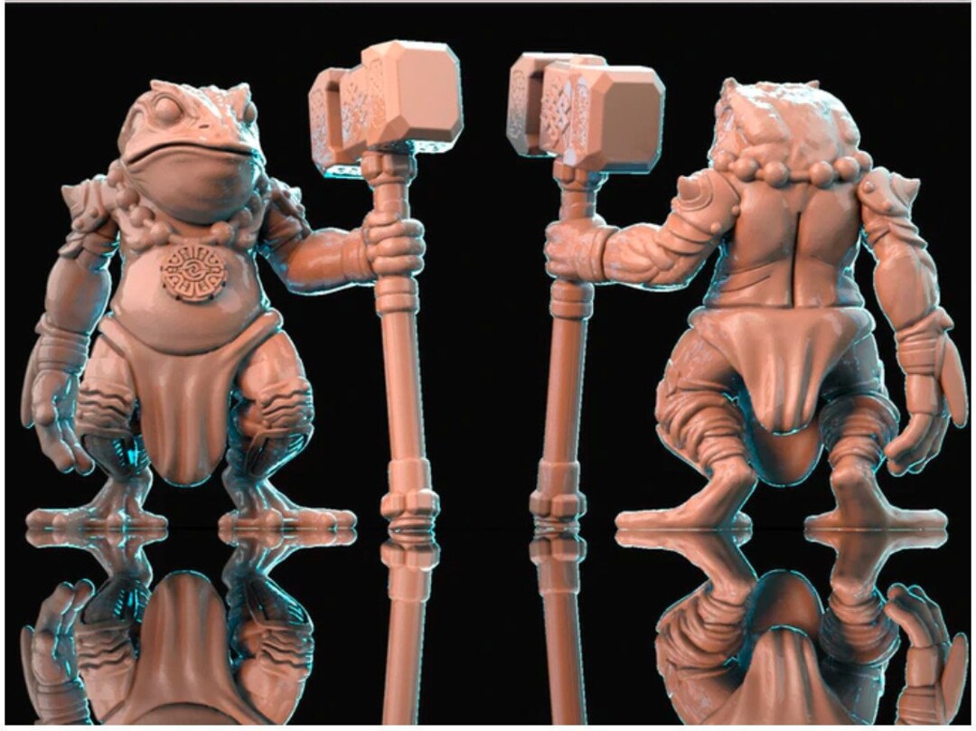 Toad Folk | Frog Folk | Resin | Nafarrate (, Dungeons and Dragons ...