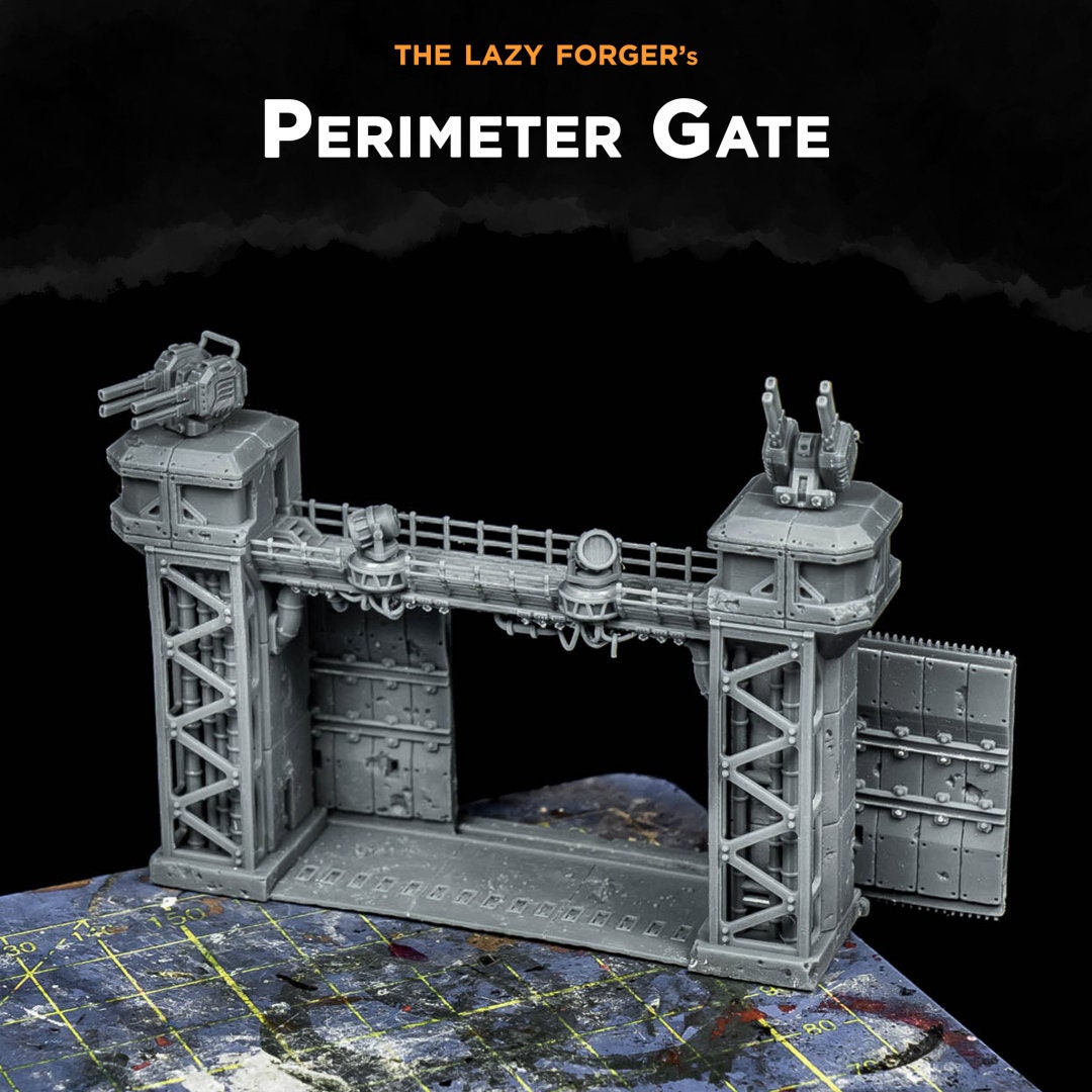 Perimeter Gate - Battlefields of Tomorrow - 6mm - 10mm - the Lazy ...