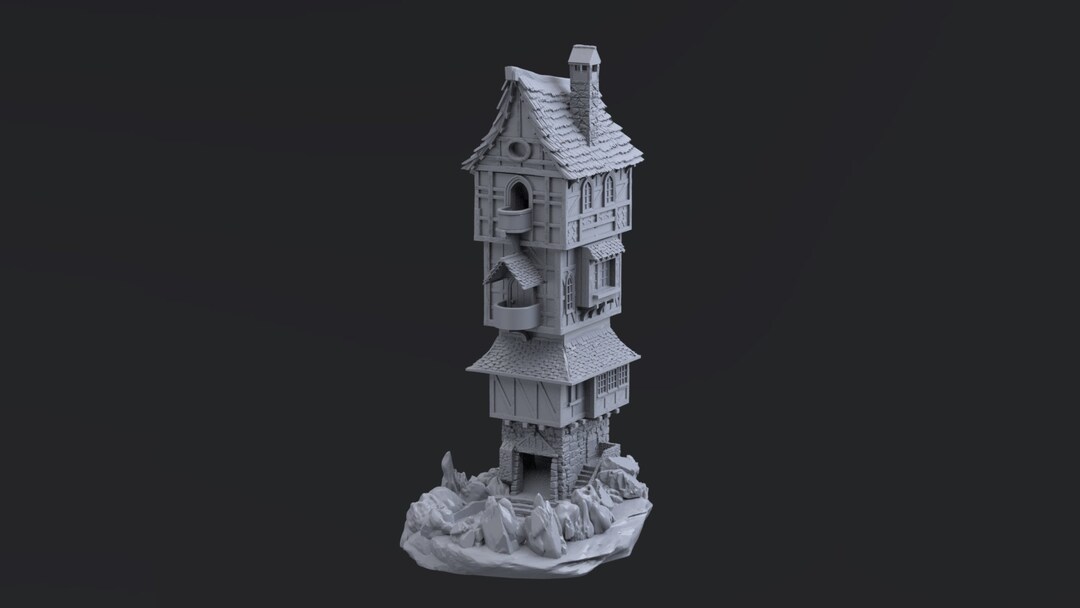 Barons Manse Dice Tower | Pathfinder, Frostgrave, Mordheim, Forgotten ...