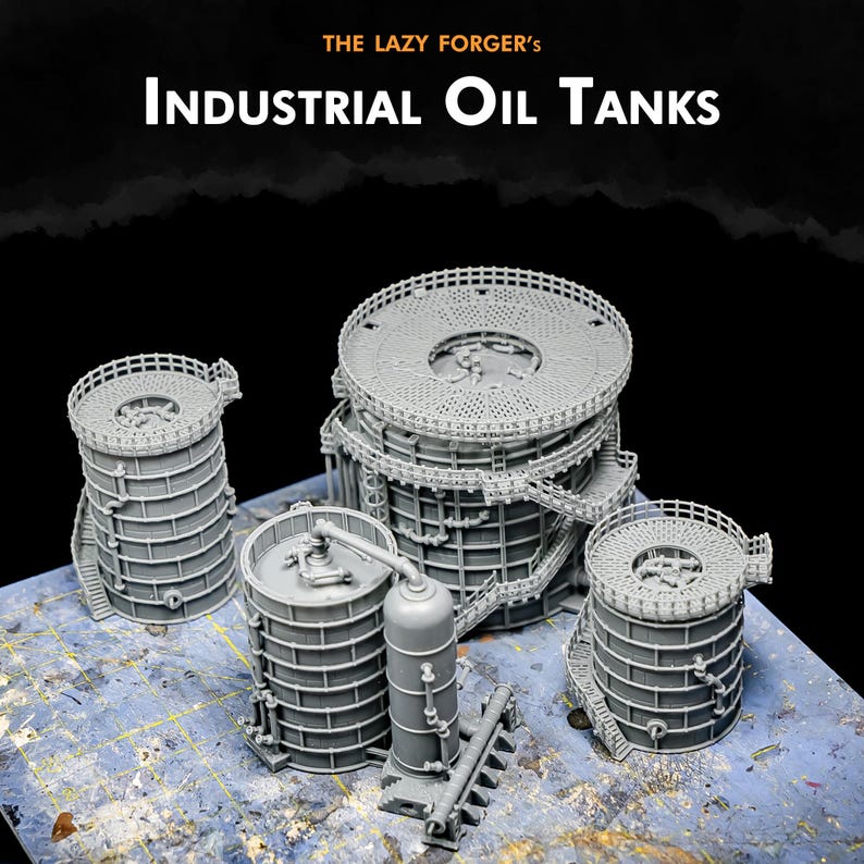Industrial Oil Tanks - Industrial Ground - Full Spectrum Dominance ...