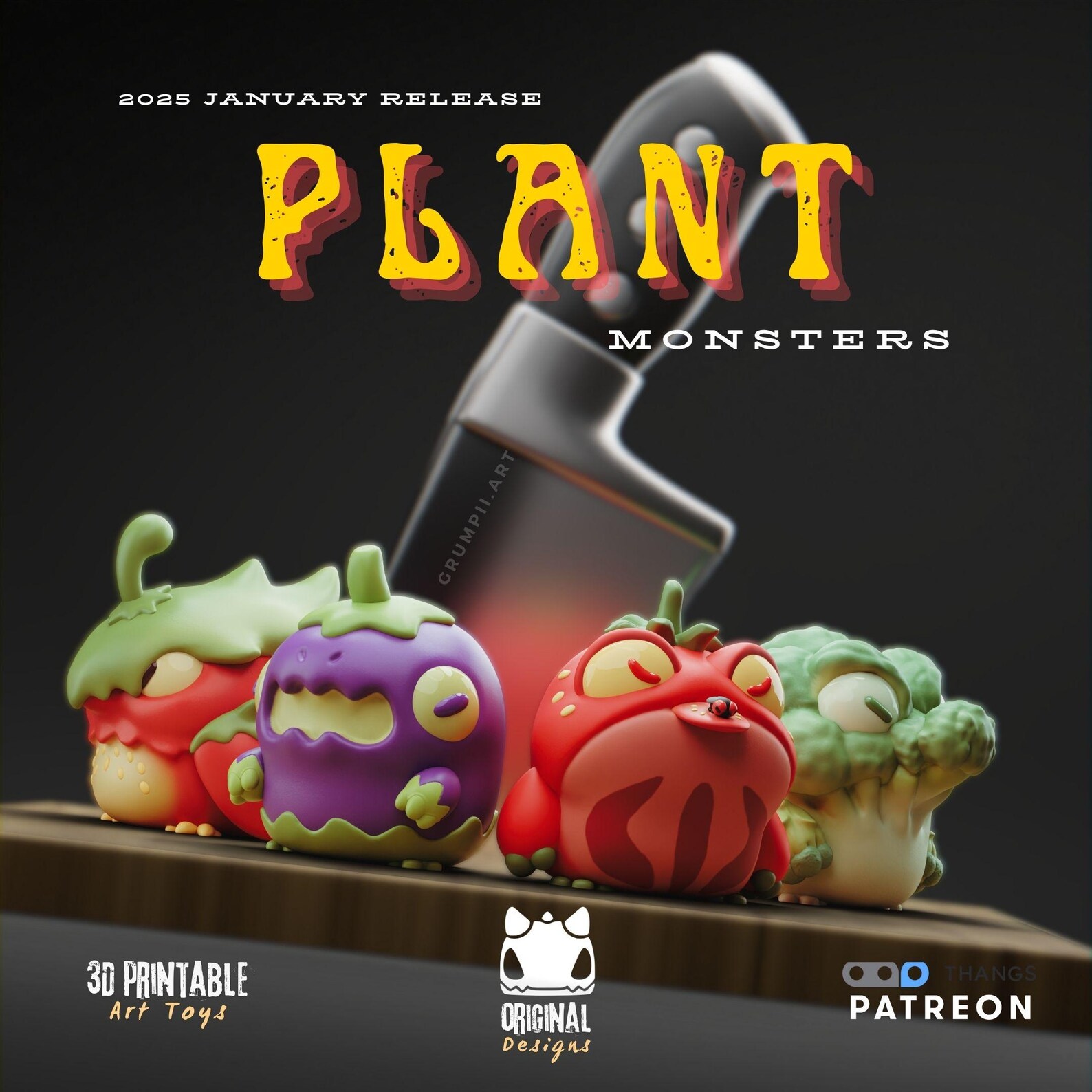 Tomatoad - A Tomato Bitten by a Toad | Grumpii | Chonki Boi Mini | Art ...