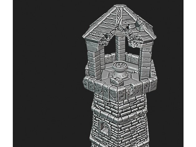 Abandoned Lighthouse EC3D Dnd 5E Dungeons and Dragons - Etsy
