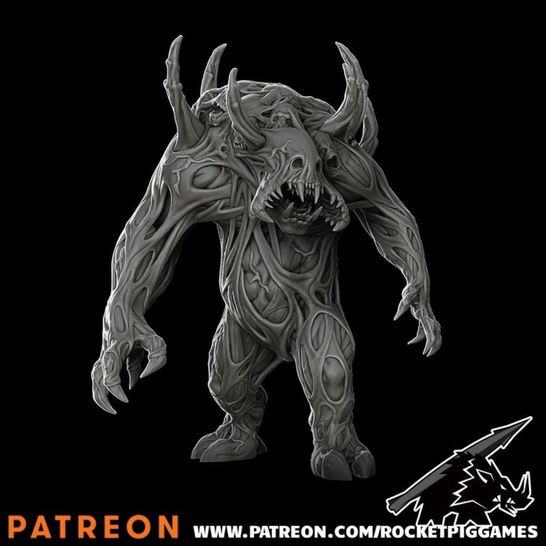 Flesh Colossus- Epic Wargaming Monster Rocket Pig Games D&D - Etsy